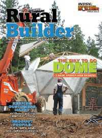 Rural Builder Magazine Features Domes | Monolithic.org